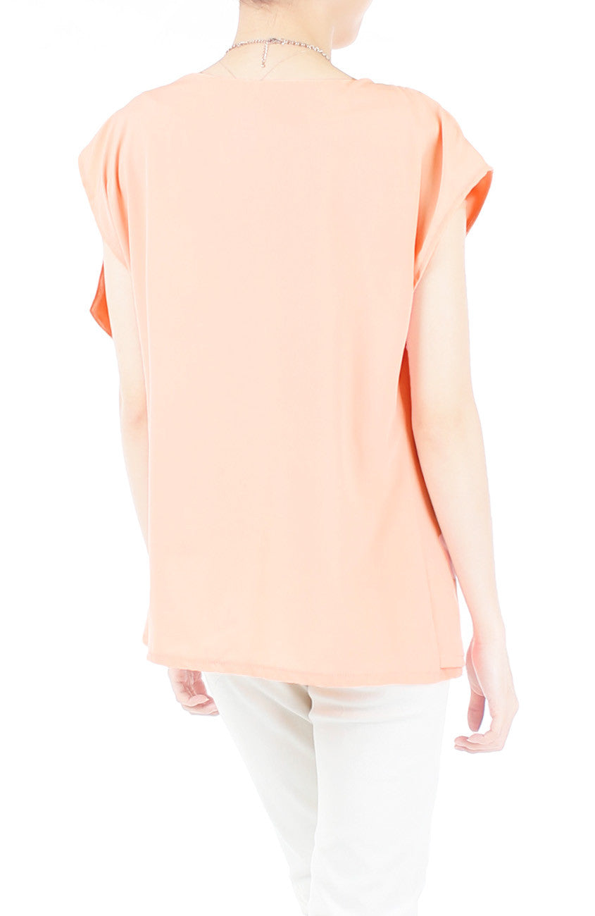 Current Cascade Top - Light Peach at Whitesoot | Malaysia Online ...