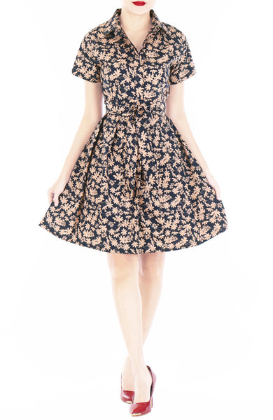 Night Jasmine Anna Shirtdress – Whitesoot